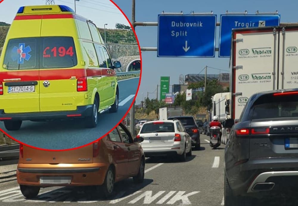 SUDAR MOTOCIKLA I AUTOBUSA U SOLINSKOM ROTORU Motociklist hitno prevezen u splitsku bolnicu ...