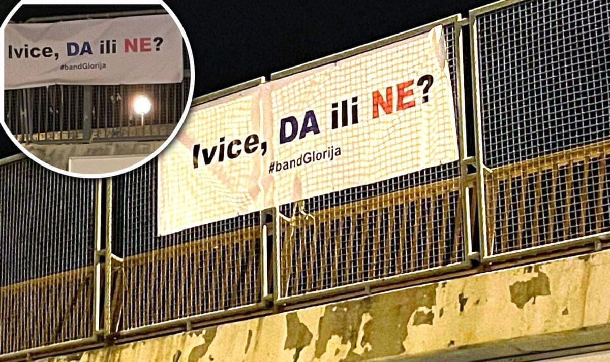 NOĆNA AKCIJA Pod okriljem noći osvanuli transparenti s pitanjem za ...