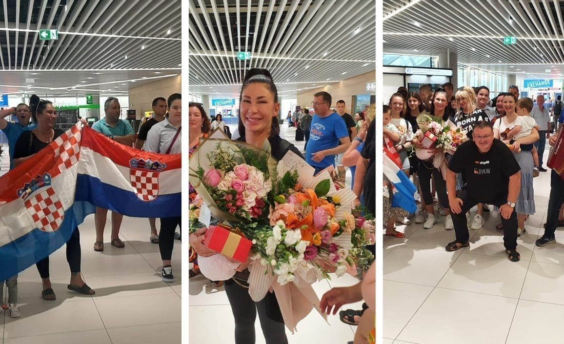 SPLITSKA ZRAČNA LUKA POPRIŠTE SPEKTAKLA Suze, pjesma i neviđene emocije ...