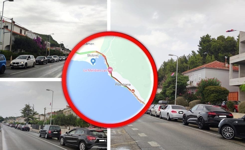 "OVO JE SVE GORE I GORE" Čitatelji nam se žale, goleme gužve su nadomak Splita. Kolona je ...