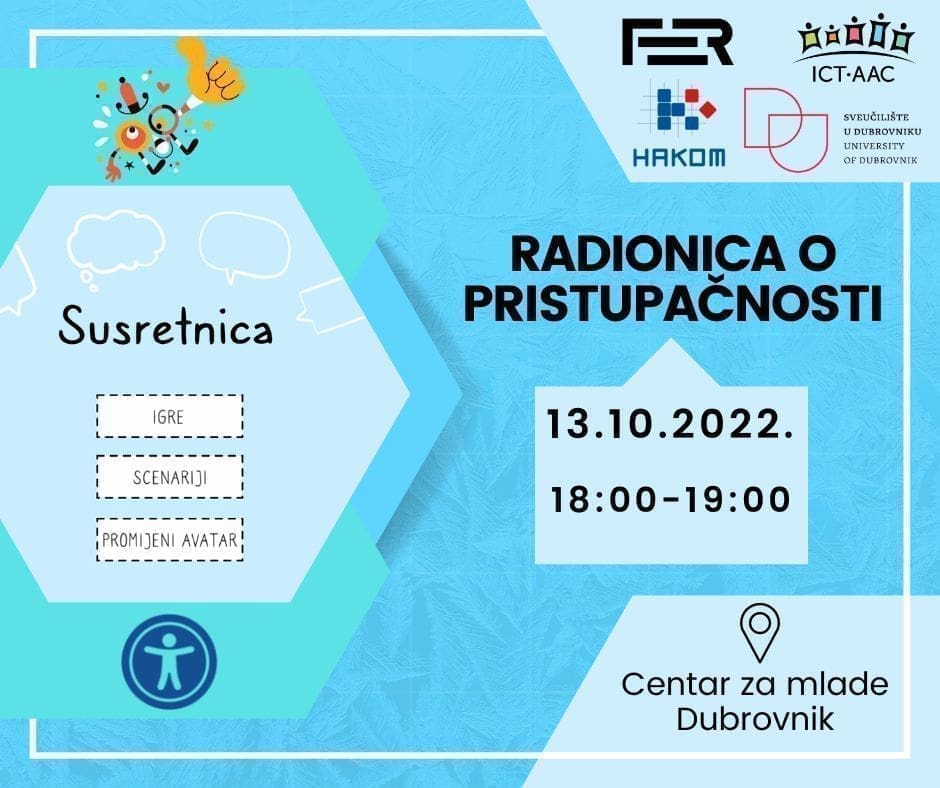 ZAJEDNICA TEHNIČKE KULTURE DUBROVNIK Organizira se radionica za mlade od 13 do 30 godina: "Svi ...