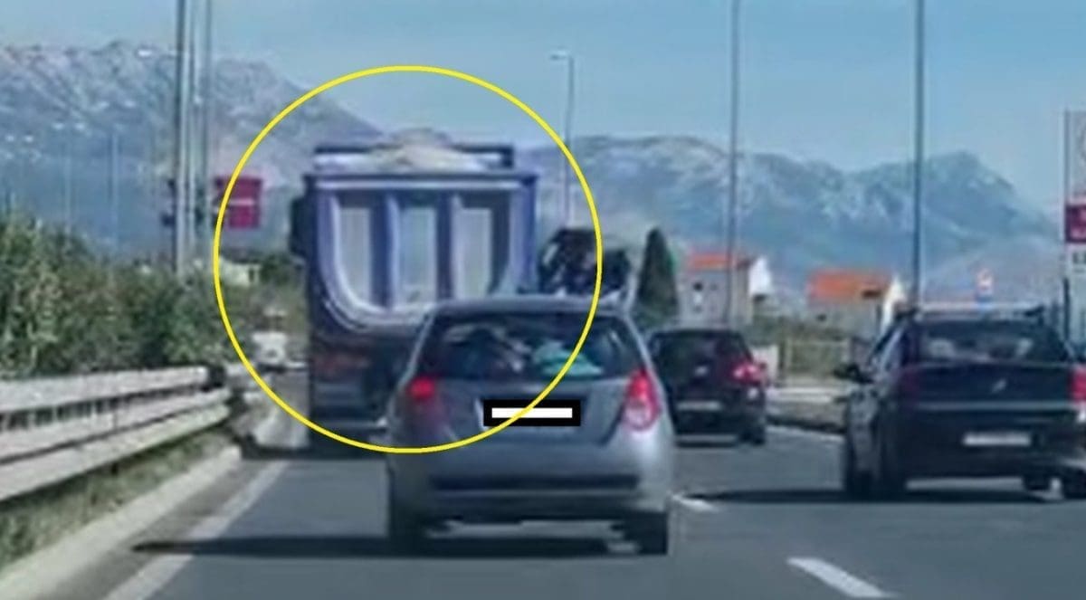 PAZITE SE DIVLJAKA NA CESTAMA 'Uhvaćen' vozač teretnog vozila na izlazu iz Splita. Prestrašeni ...