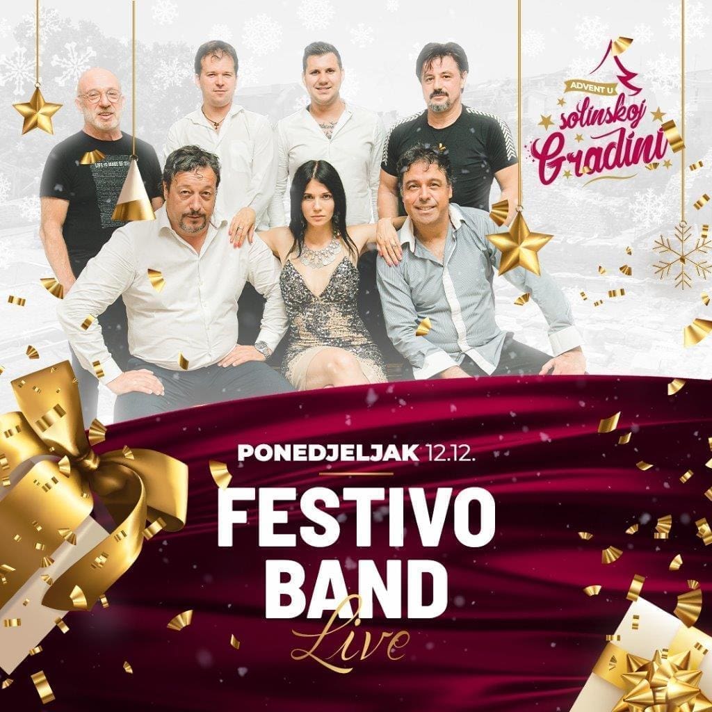 ADVENT U SOLINSKOJ GRADINI Večeras Festivo bend, u utorak navijački ...
