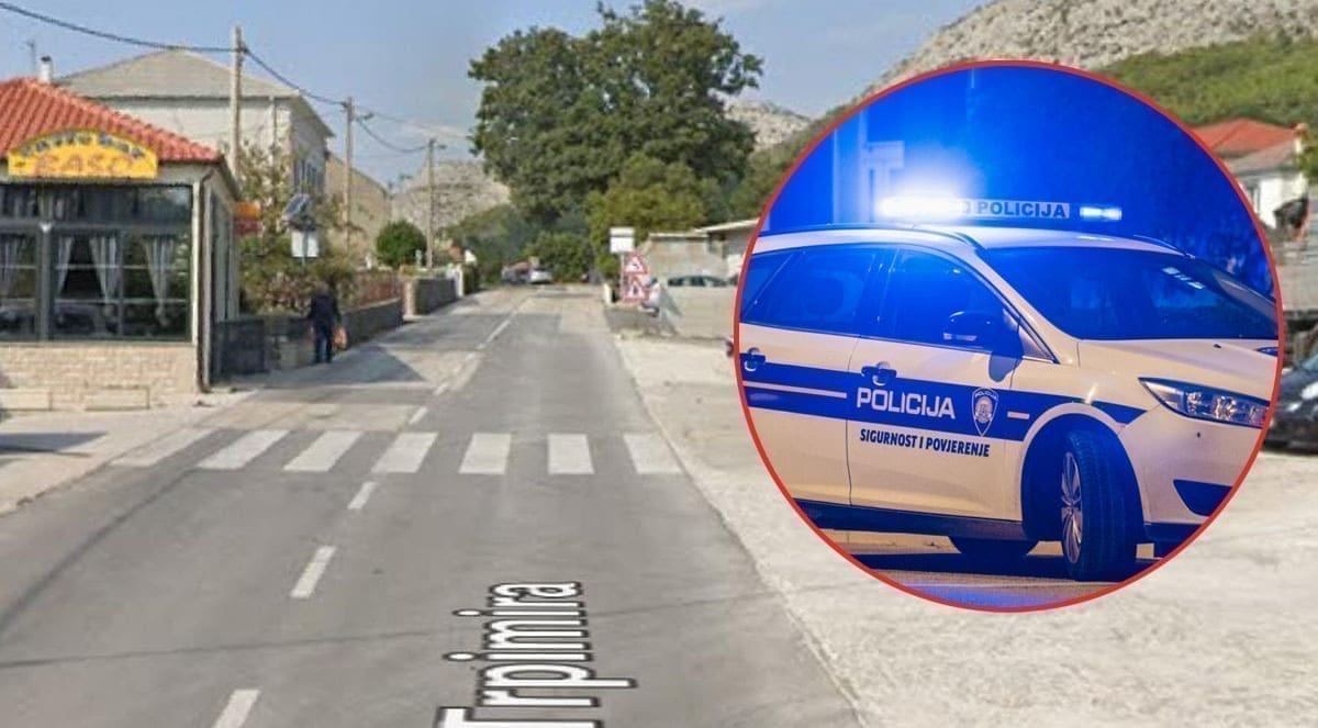 PROMETNA NESREĆA NADOMAK SPLITA Sudarila se dva automobila, intervenirali i vatrogasci ...