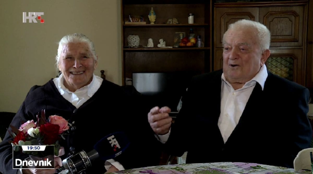 PLATINASTI JUBILEJ Bračni par Marušić proslavio 70 godina zajedničkog života! Otkrili su svoju ...