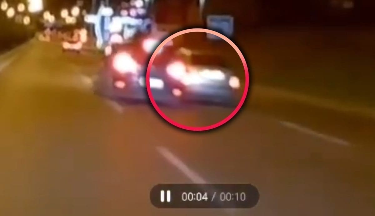 KAKVA "KAMIKAZA"! Nevjerojatna situacija snimljena na izlazu iz Splita: "Da san ja na mistu ...