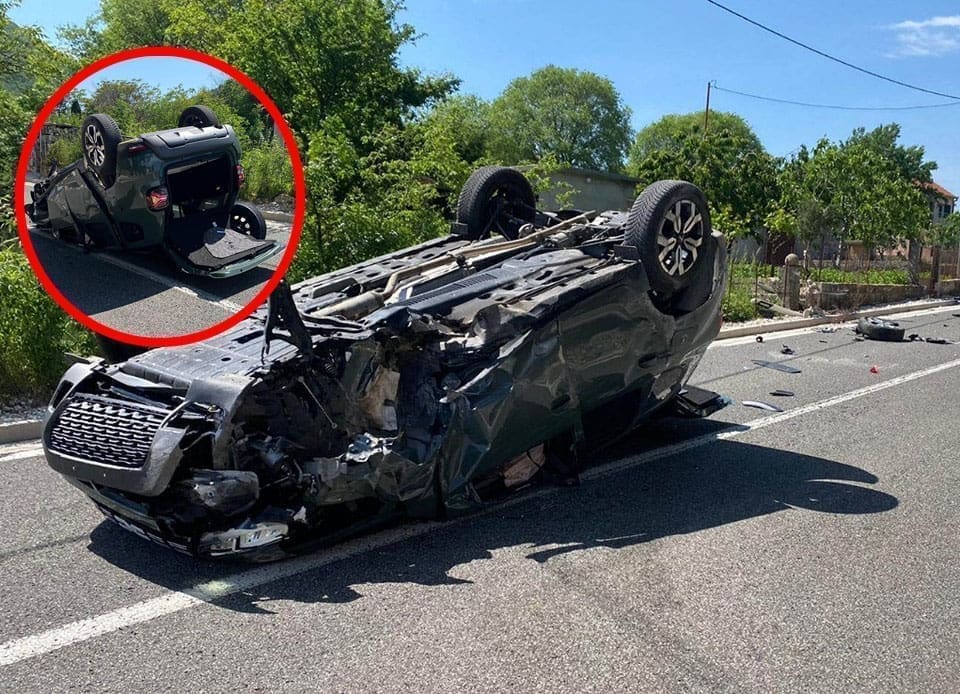 PREVRNUO SE AUTO KOD TROGIRA Jedna osoba hitno prevezena u splitsku bolnicu - DALMACIJA DANAS