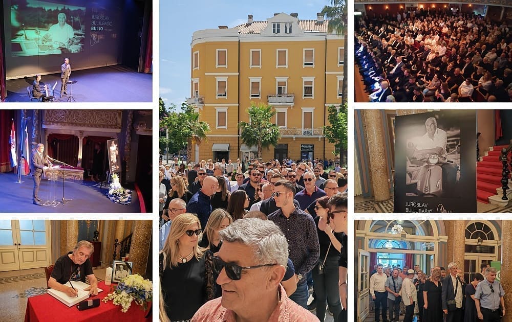 RIJEKE LJUDI SLILE SE NA KOMEMORACIJU JUROSLAVU BULJUBAŠIĆU Stipe Mesić ...