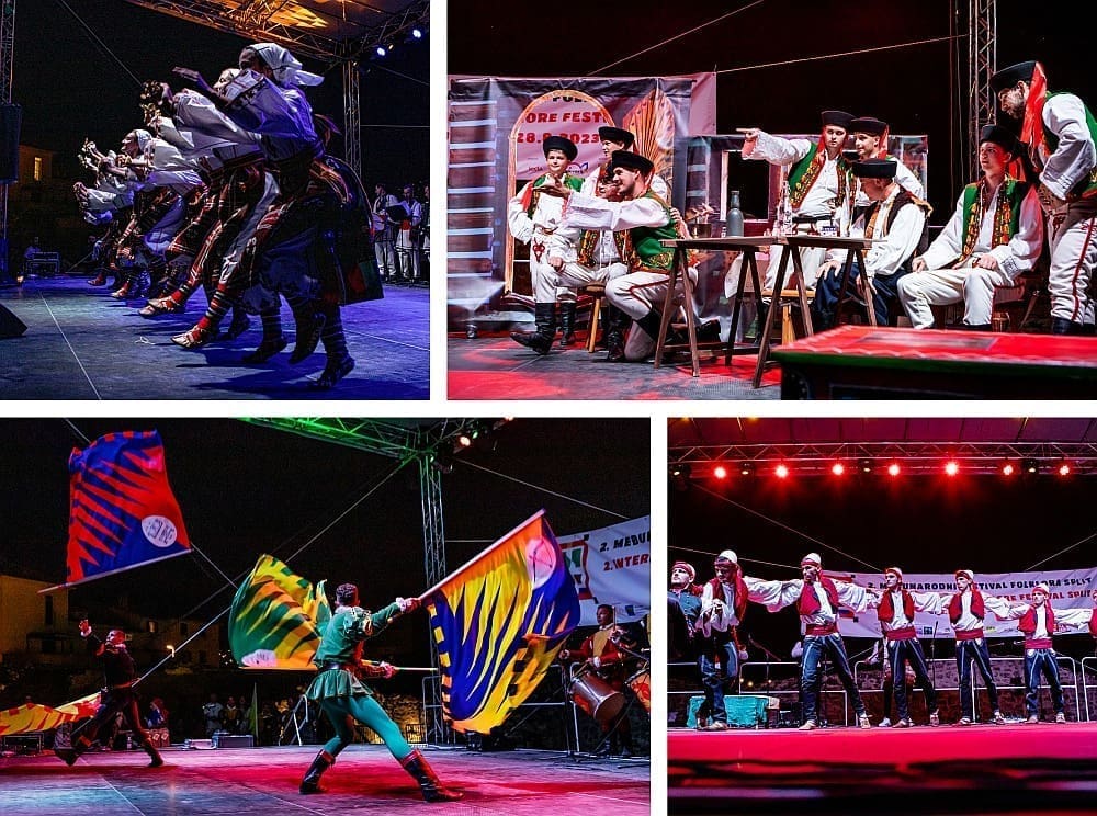 Sjajnim plesnim koncertom na solinskoj Gradini završen 2. Međunarodni festival folklora Split ...