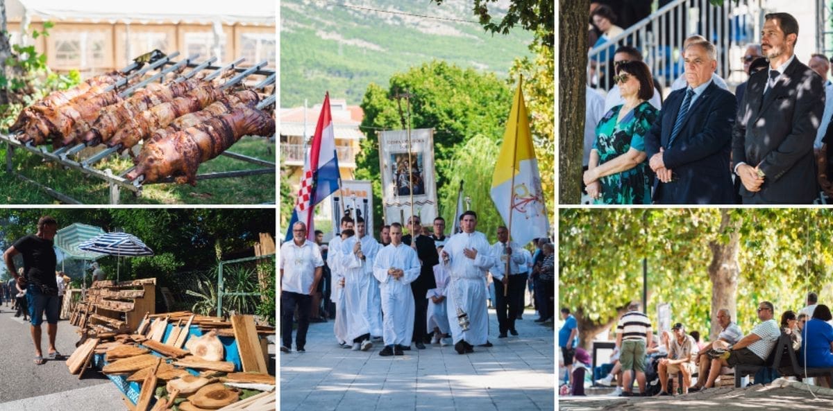 POGLEDAJTE ATMOSFERU S PROSLAVE MALE GOSPE I DANA GRADA SOLINA Nakon ...