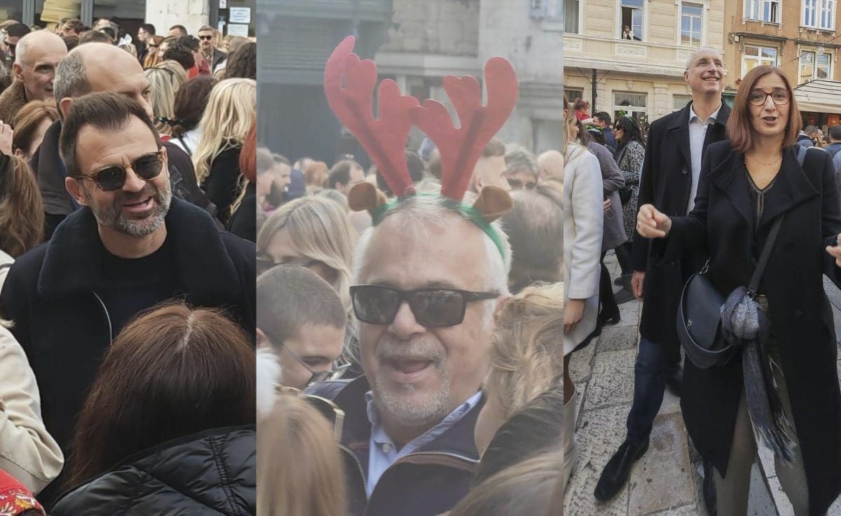 (FOTO) DOČEK NA PJACI Evo koga smo sve sreli u điru gradom, jedan modni ...
