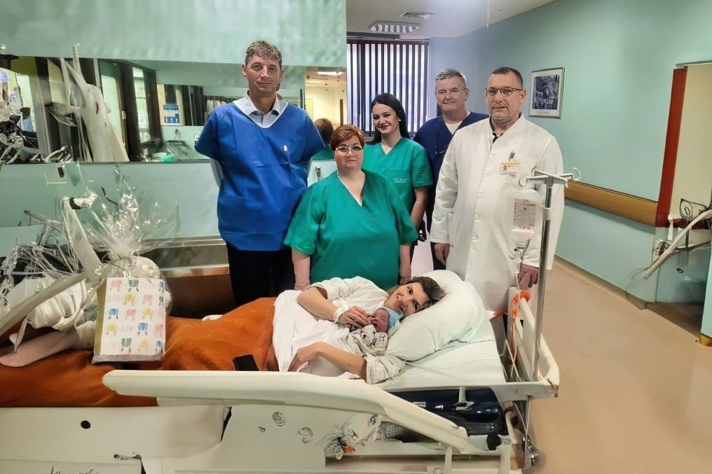 Luka je prva beba rođena na jugu Hrvatske u 2024. - DALMACIJA DANAS