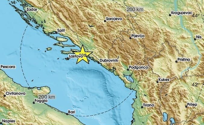 POTRES S EPICENTROM U DALMACIJI "Dobro je tresnulo, srećom kratko" - DALMACIJA DANAS