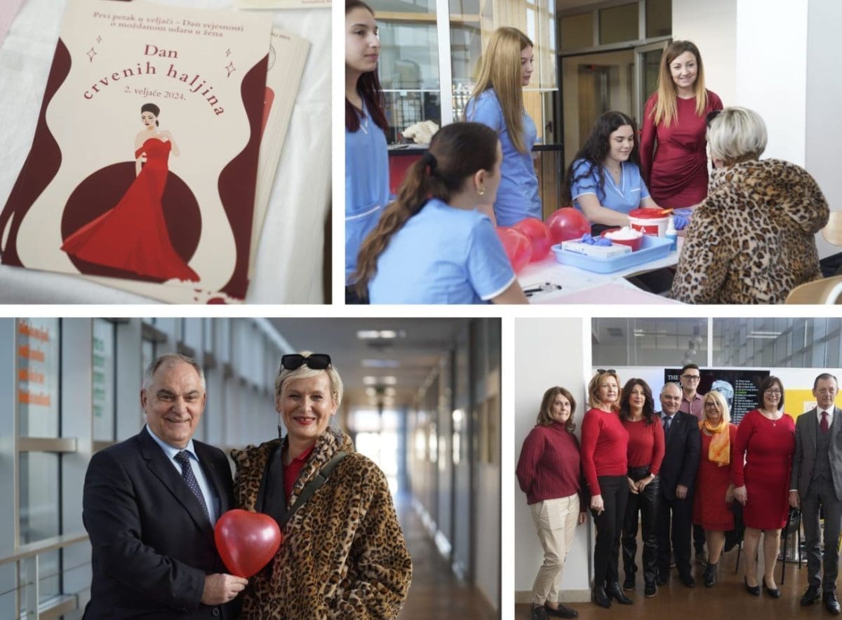 DAN CRVENIH HALJINA U SPLITU Podizanje svijesti o moždanom udaru kod žena: "Na neke čimbenike ...