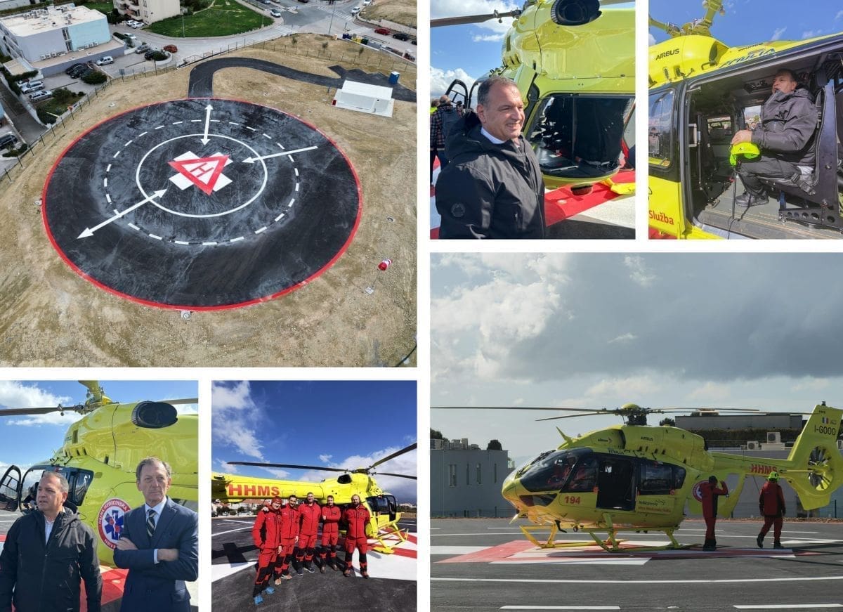 VILI BEROŠ PRVI JE SLETIO NA REKONSTRUIRANI HELIDROM: "Svaki građanin ...