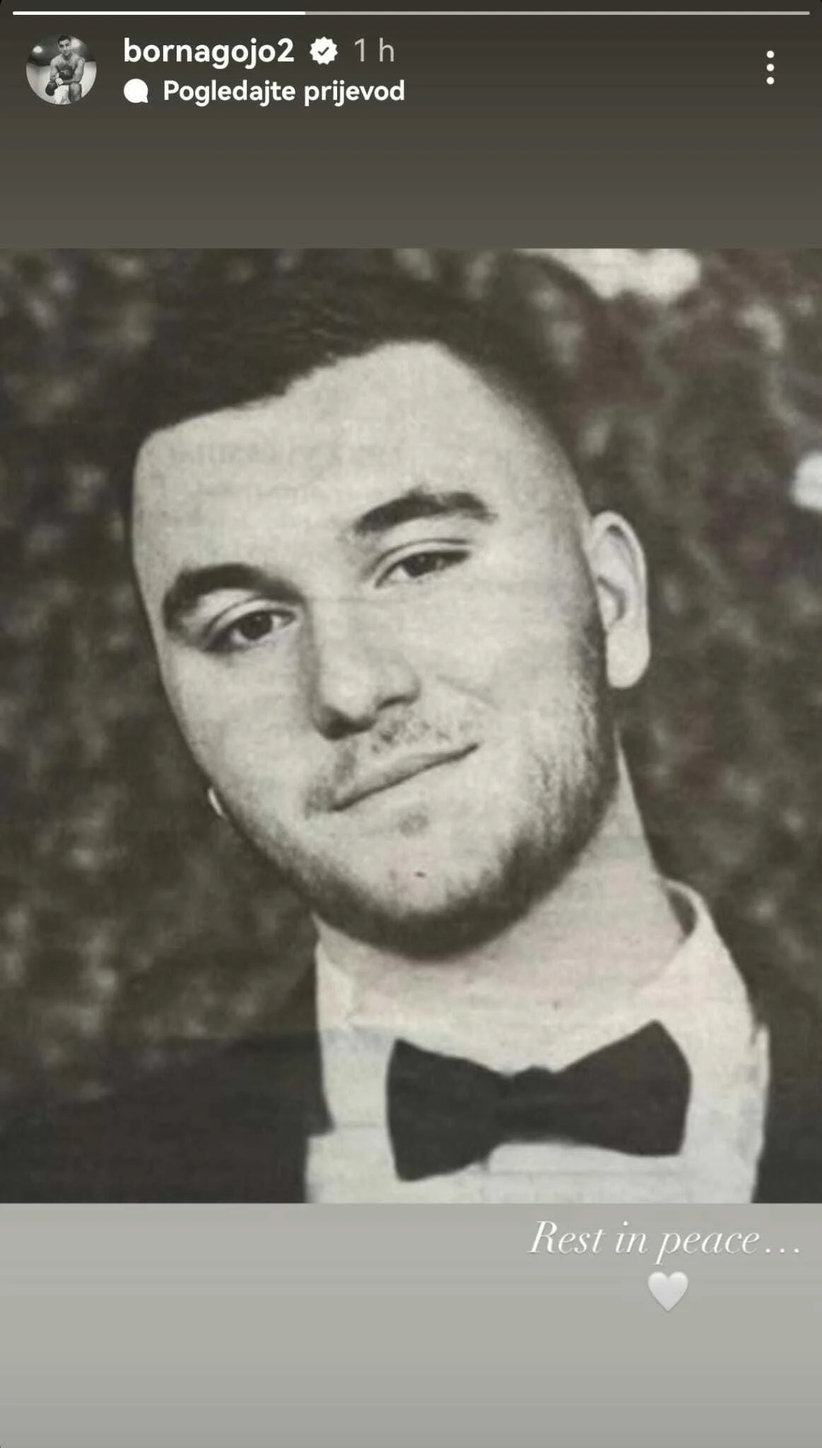 VELIKA TUGA U OMIŠU Od tragično stradalog Roka Rade Pešića oprostio se ...