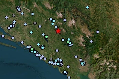 UMJERENO JAK POTRES U SUSJEDSTVU Osjetio se u Dalmaciji: "Čula se buka i lagano podrhtavanje ...