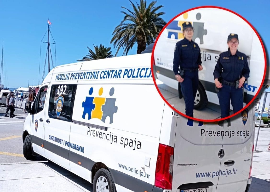NOVA AKCIJA SPLITSKE POLICIJE Od danas će se kombi nalaziti u srcu grada, no to nije sve ...