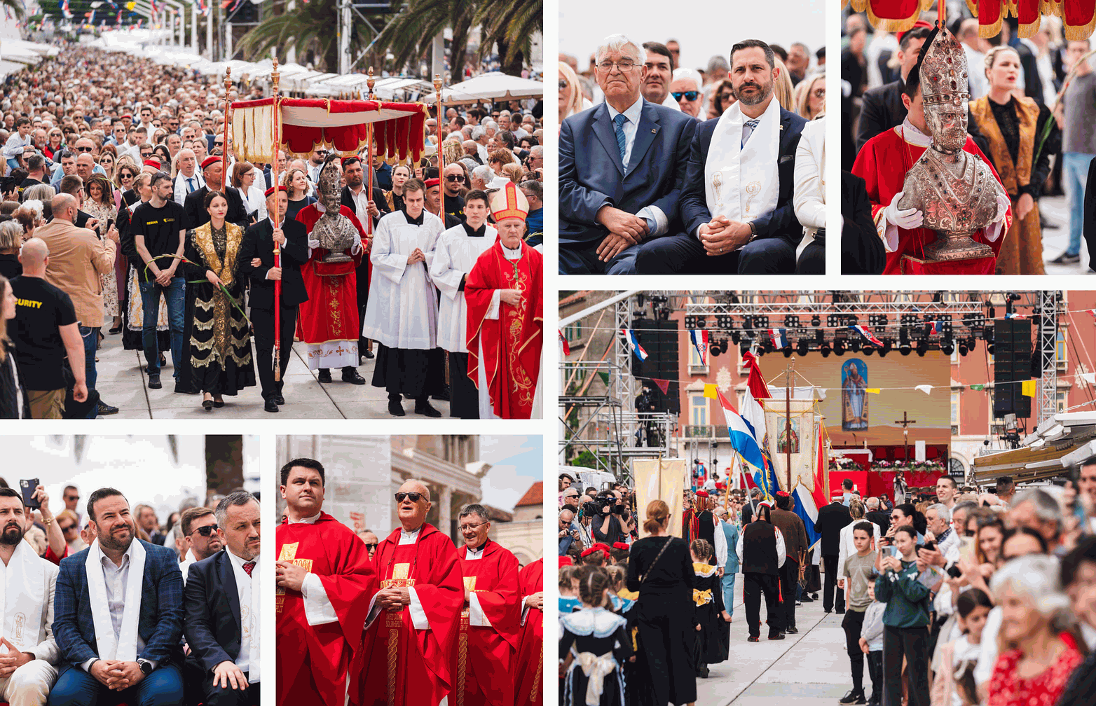 VELIKA FOTOGALERIJA IZ CENTRA SPLITA Pogledajte tko je sve bio u procesiji povodom Sudamje ...