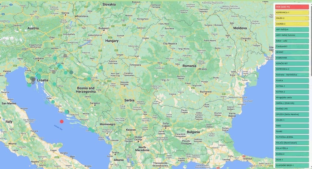 Na otoku Visu danas najzagađeniji zrak u Hrvatskoj - DALMACIJA DANAS