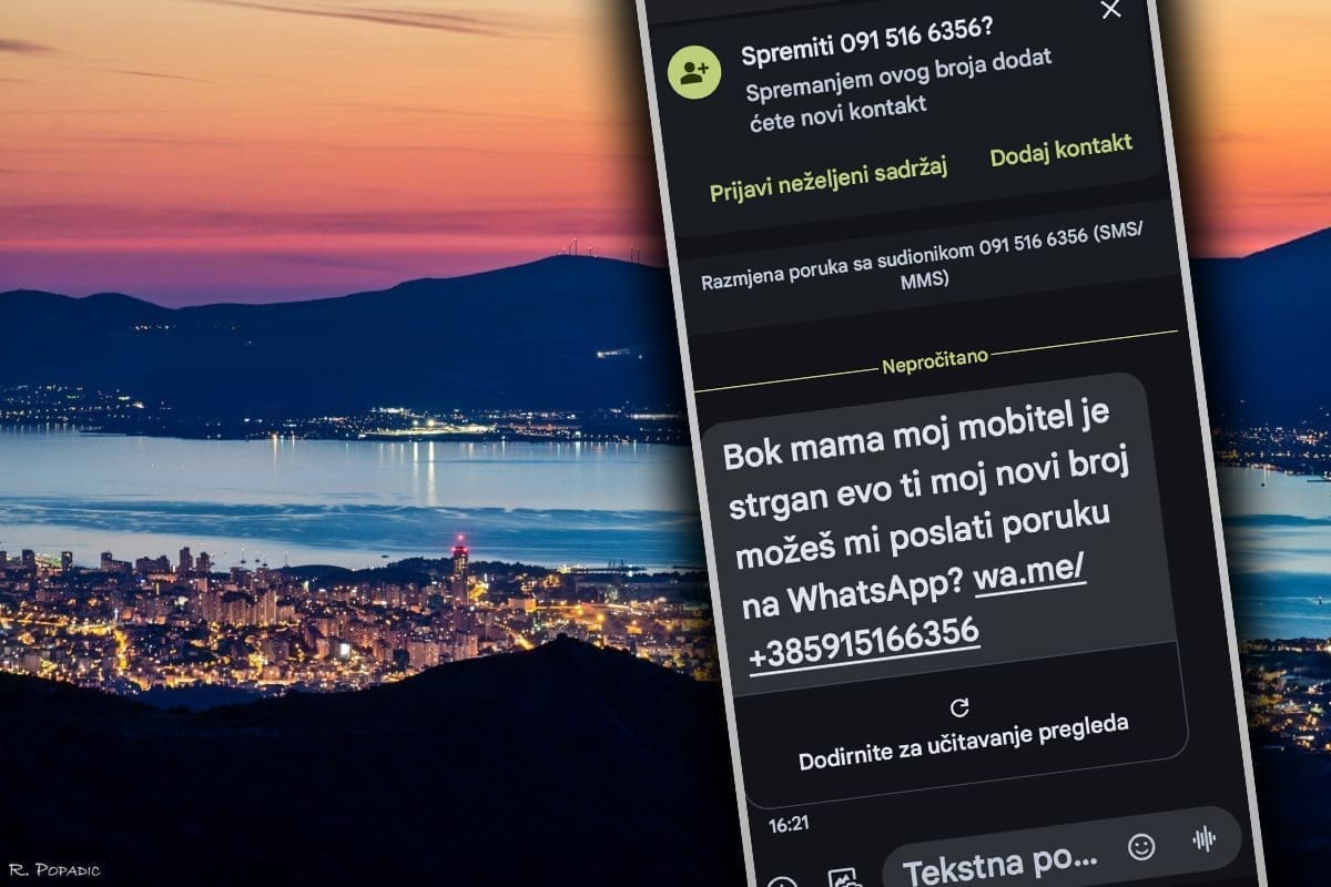 "Mama, izgubila sam mobitel, molim te uplati mi...": Prevaranti u akciji diljem Dalmacije ...