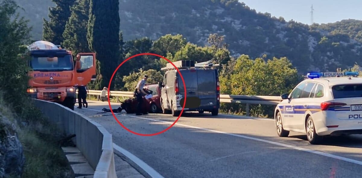 Teška prometna nesreća u Dalmaciji: Jedna osoba poginula, potpuno je zatvorena cesta - DALMACIJA ...
