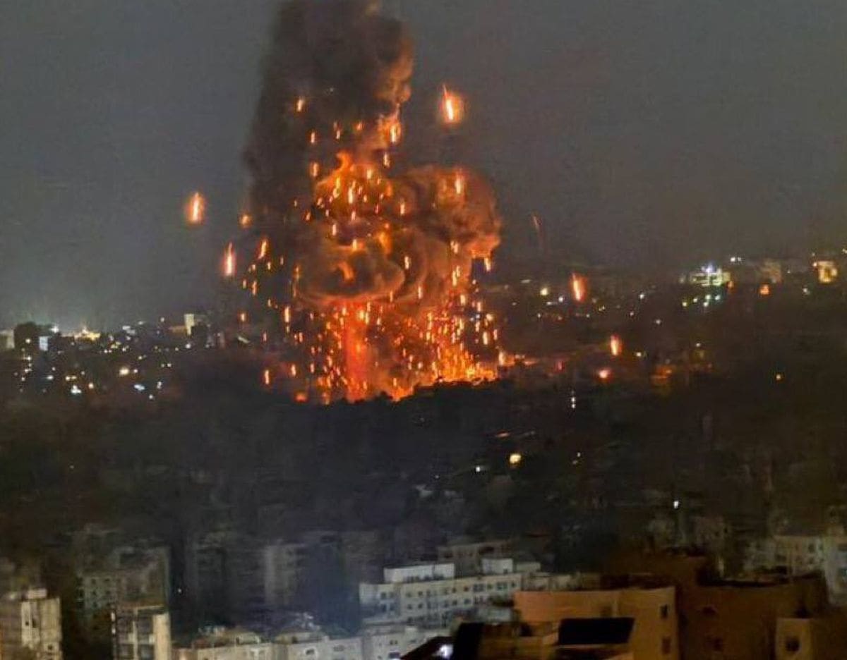 Izrael raketirao Bejrut - DALMACIJA DANAS