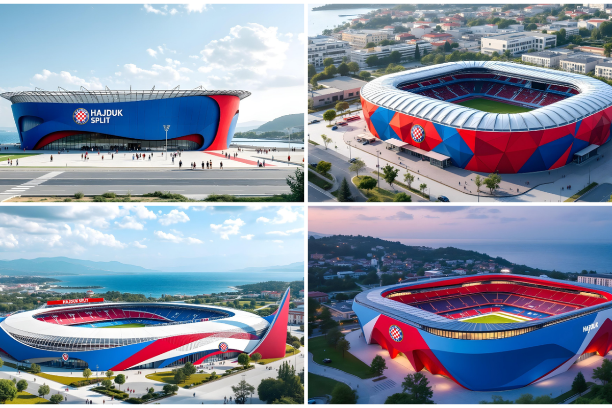 Što kažete na ovakav novi stadion Hajduka? - DALMACIJA DANAS