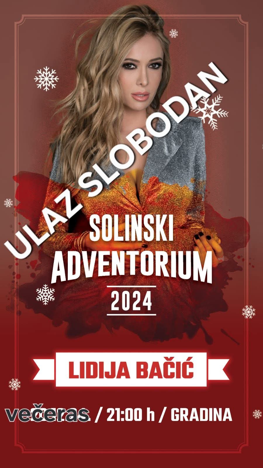 Lidija Bačić večeras nastupa na Gradini - DALMACIJA DANAS