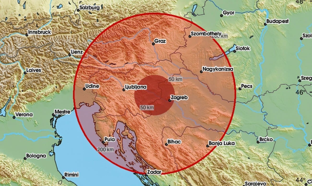 Potres u Sloveniji - DALMACIJA DANAS