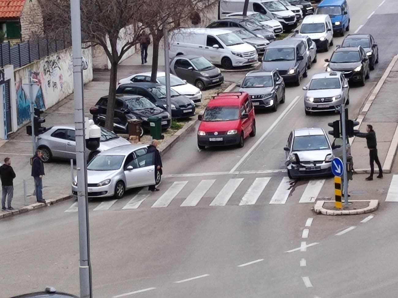 Skršili se u Ulici Bruna Bušića - DALMACIJA DANAS