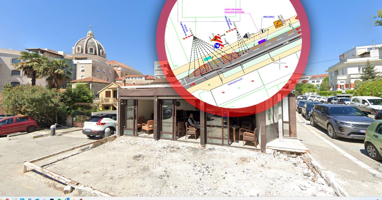 Splićani, nemojte reći da niste znali: Od sutra se zbog radova zatvara ulica u centru grada ...