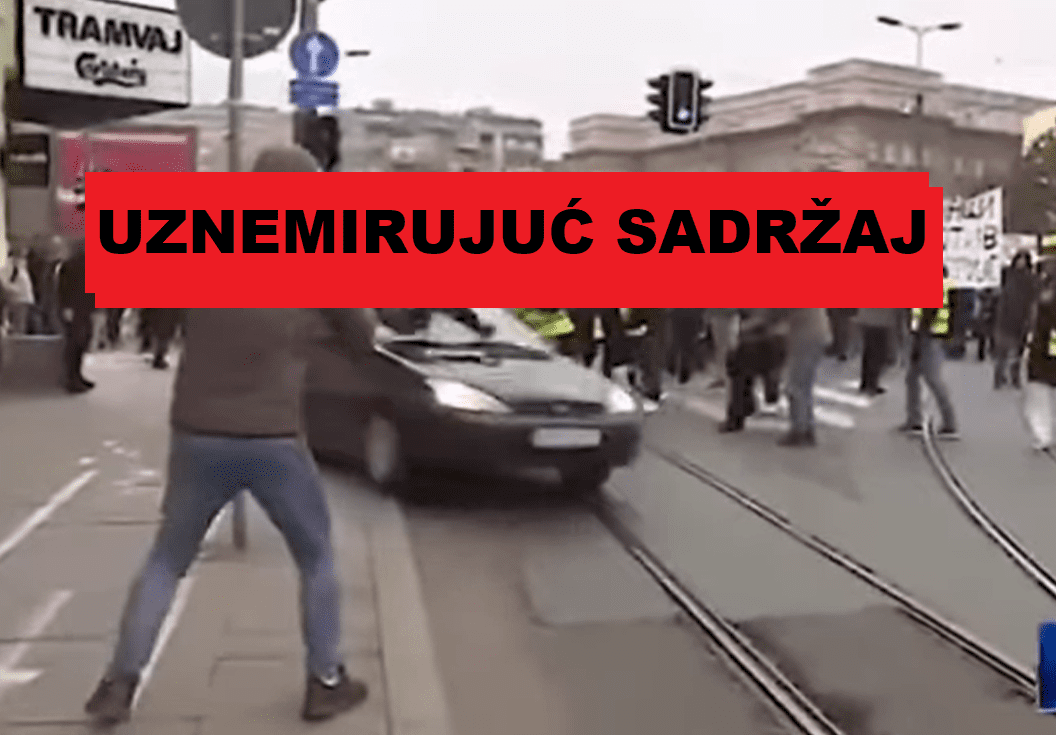 VRLO UZNEMIRUJUĆA SNIMKA Automobilom pokosio studenticu u Beogradu - DALMACIJA DANAS
