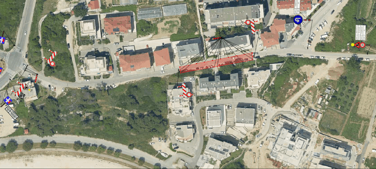 Zatvara se dio ulice na Žnjanu zbog izvođenja građevinskih radova - DALMACIJA DANAS