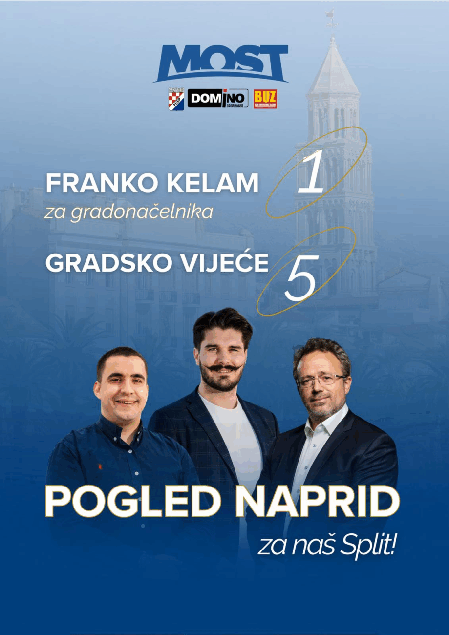POGLED NAPRID: Izborna lista za bolji Split! - DALMACIJA DANAS